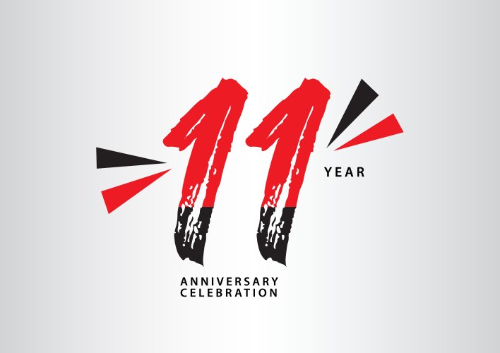 11th Year Anniversary Vector Images (over 970)