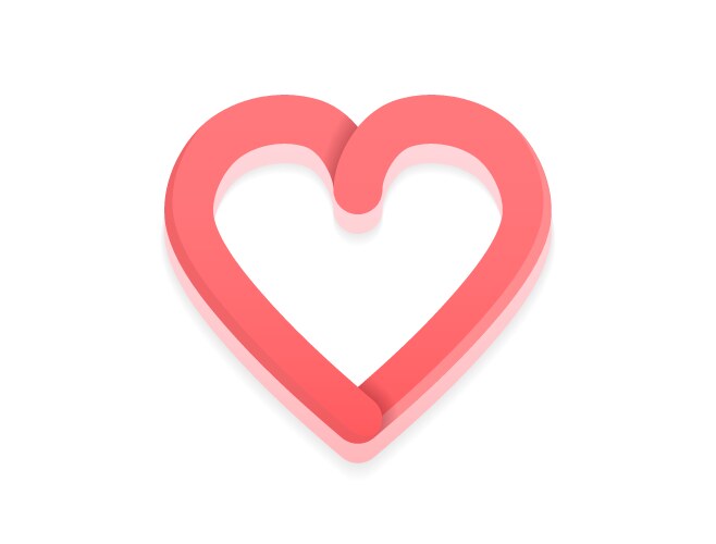 Heart shaped frame image Royalty Free Vector Image