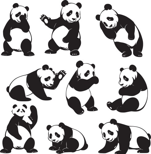 Panda Png Vector Images (over 130)