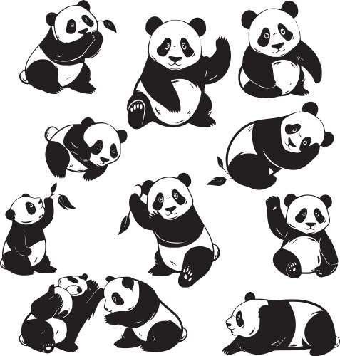 Panda Png Vector Images (over 130)