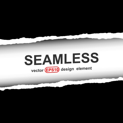 Ripped paper black Royalty Free Vector Image - VectorStock