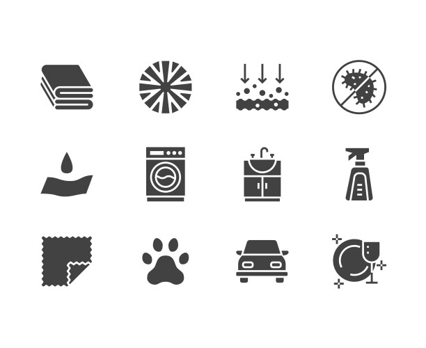 Cloth icons Royalty Free Vector Image - VectorStock