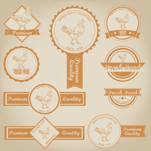 Chicken Label Vector Images (over 15,000)