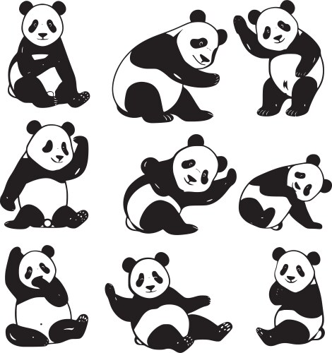 Panda Png Vector Images (over 130)