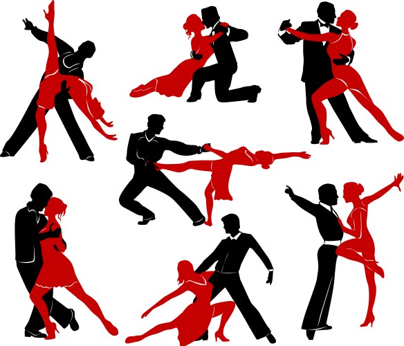 Dancing Royalty Free Vector Image - VectorStock