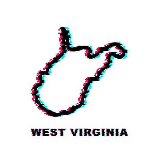 West Virginia State Outline Vector Images (over 460)