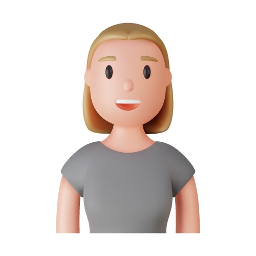 3d people set Royalty Free Vector Image - VectorStock