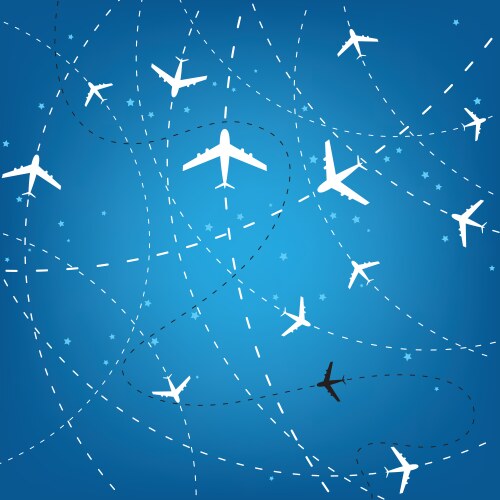 Flight Vector Images (over 340,000)