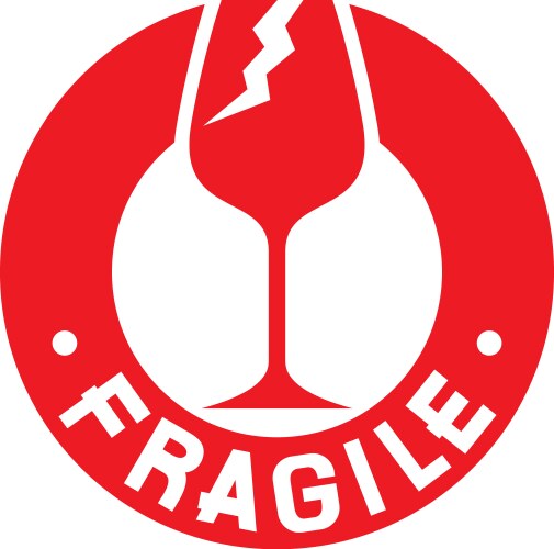 Fragile Sign Vector Images (over 30,000)