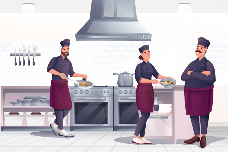 Restaurant Crew Vector Images (over 140)