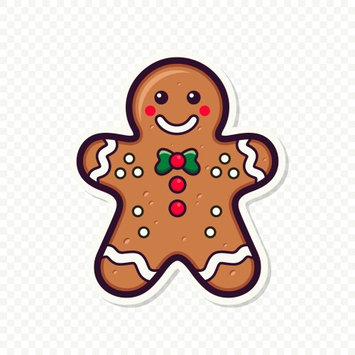 Face Gingerbread Man Vector Images (over 1,600)