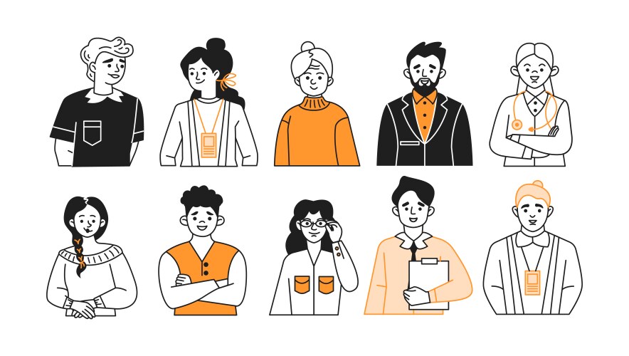 People Line Art Vector Images (over 210,000)