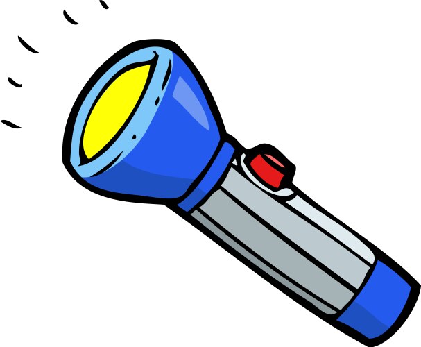 Cartoon Flashlight Vector Images (over 4,900)
