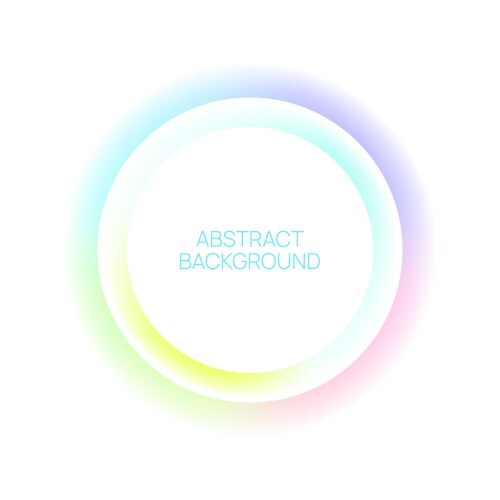 Noise gradient circle frame Royalty Free Vector Image