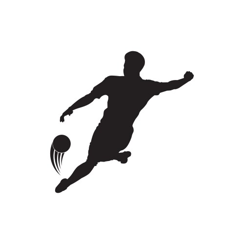 Football Man Kick Logo Vector Images (over 1,700)