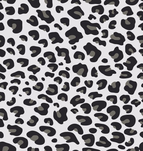 Pattern black pink leopard dots print fur Vector Image