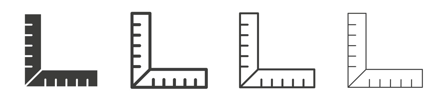 Ruler Silhouette Vector Images (over 5,900)