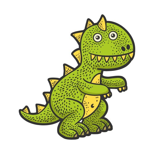 Dinosaur Toy Vector Images (over 7,100)
