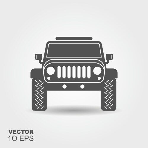 Black and White Jeep Vector Images (over 4,700)