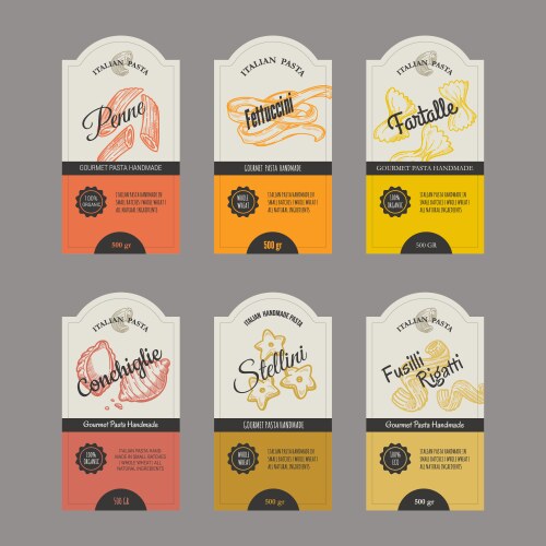 Pasta Packaging Vector Images (over 2,100)