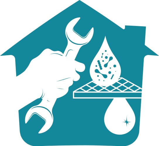 Installation repair and maintenance water Vector Image