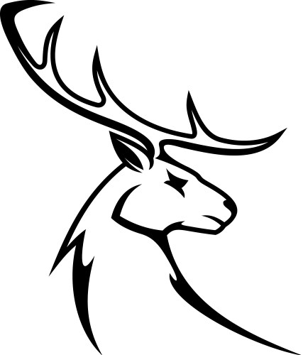 Elk Outline Vector Images (over 3,400)