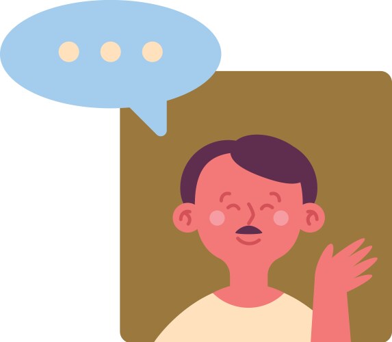 Boy Speaking Vector Images (over 6,200)