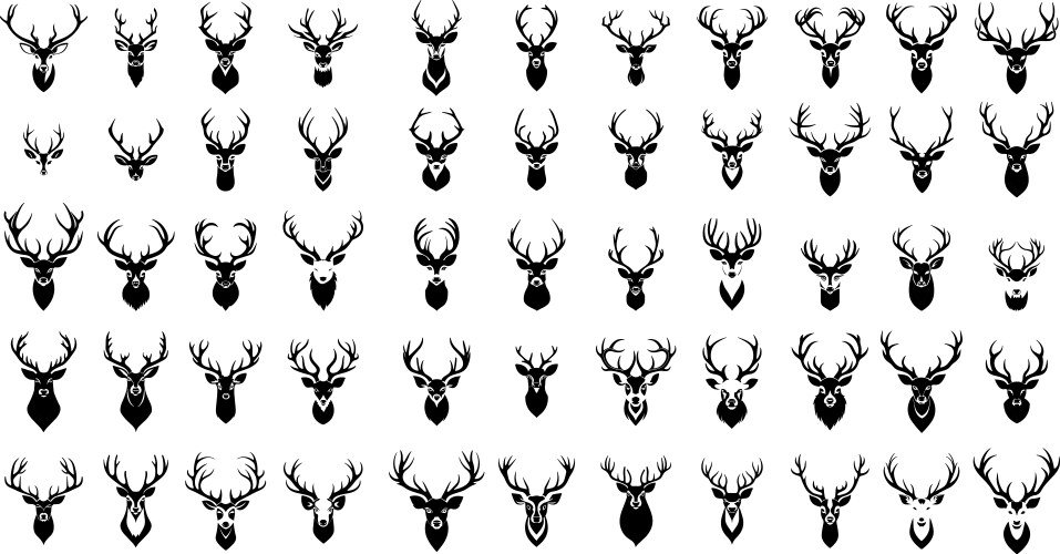 Moose Black and White Vector Images (over 6,500)