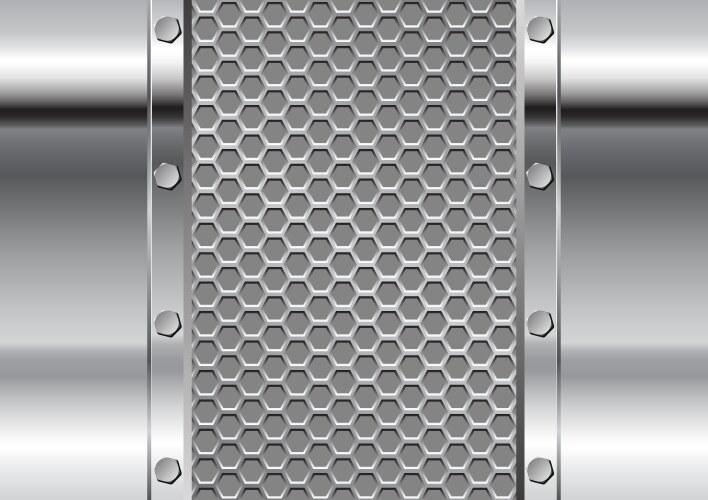 Pennsylvania metal map Royalty Free Vector Image