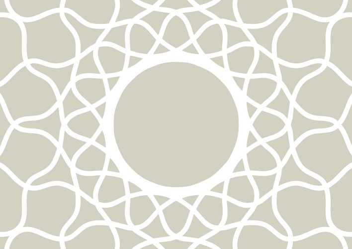 Mandala soft green art line pattern background – Royalty-Free Vector ...