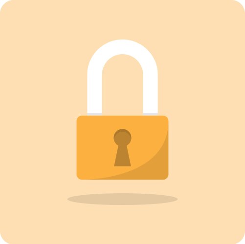 Lock and key icon Royalty Free Vector Image - VectorStock