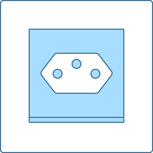 Electrical grounding sign Royalty Free Vector Image