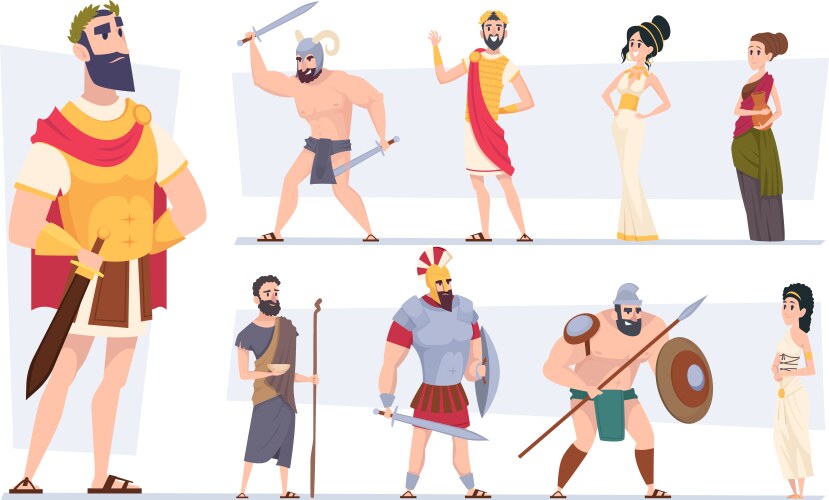 Roman Citizens: A Cultural Portrait Royalty Free Vector