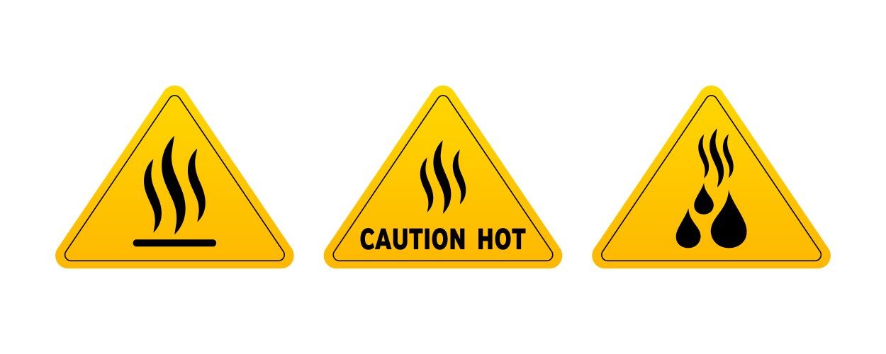 Hot Surface Warning Icon Vector Images (over 810)