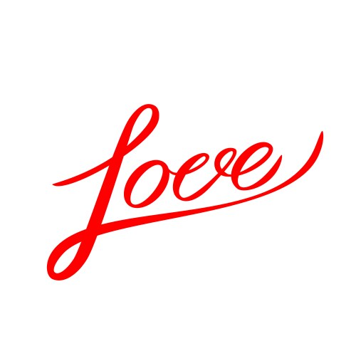 Handball hand lettering - handmade calligraphy Vector Image