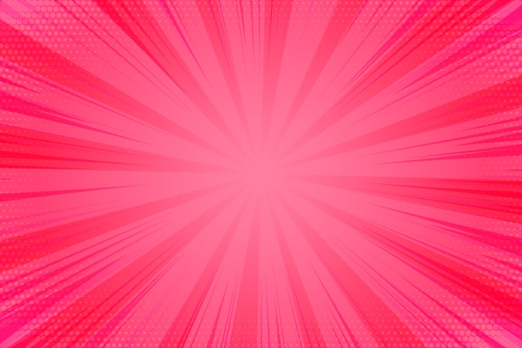 Comic dynamic pink background Royalty Free Vector Image