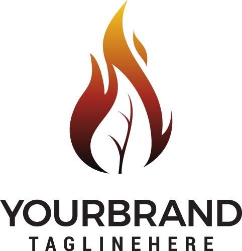 Tribal fire Royalty Free Vector Image - VectorStock