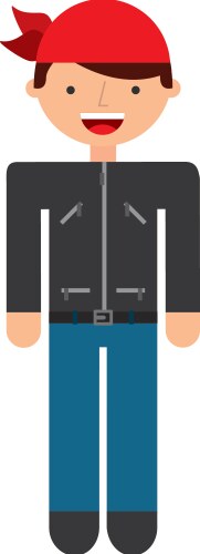 Biker Avatar Vector Images (over 380)