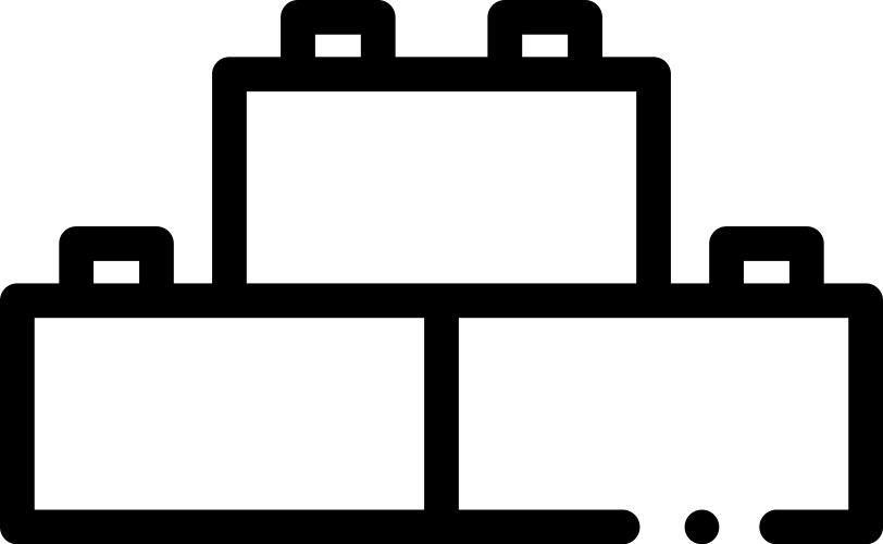 Lego blocks outline Vector Images & Graphics for Commercial Use ...