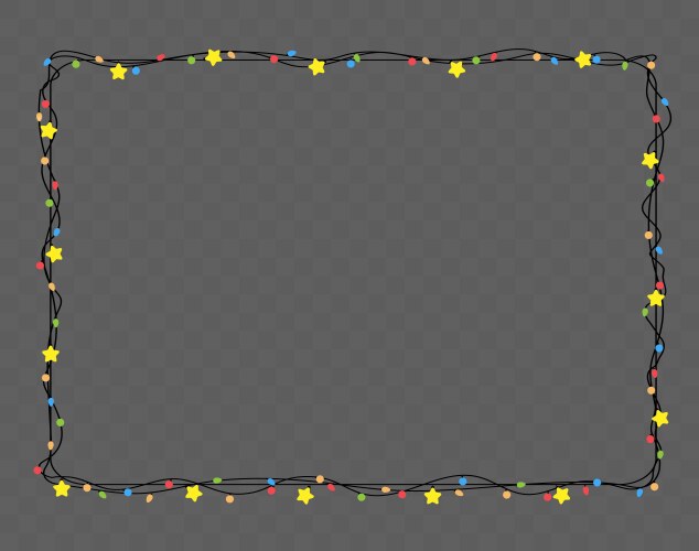 Rectangle Christmas Border Vector Images (over 3,600)