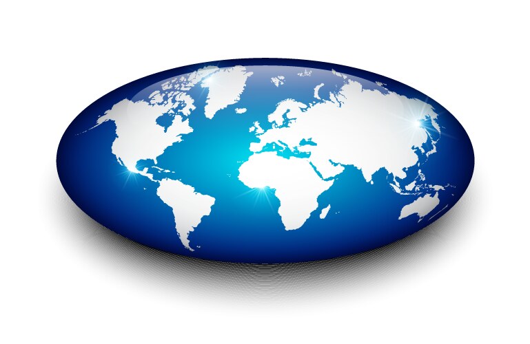 World Map Blue Marble Vector Images (34)