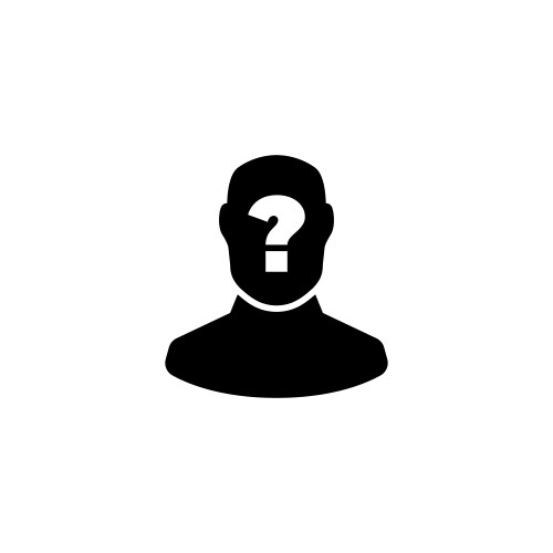 Unknown User Avatar Vector Images (over 1,200)