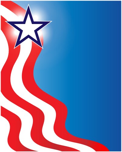 American Flag Corner Border Vector Images (over 270)