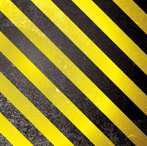 Traditional warning stripe Royalty Free Vector Image
