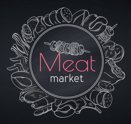 Butcher Doodle Vector Images (over 1,200)