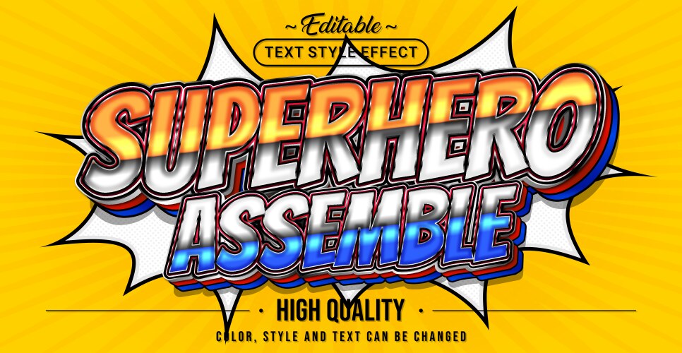 Superhero Font Alphabet Vector Images (over 1,200)
