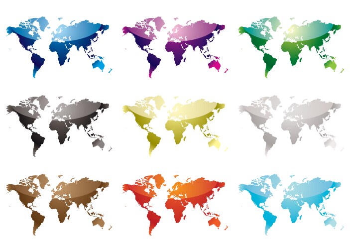 Map of southeast asia in shades Royalty Free Vector Image