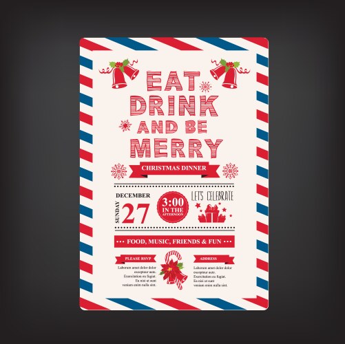 Christmas Invite Vector Images (over 270,000)