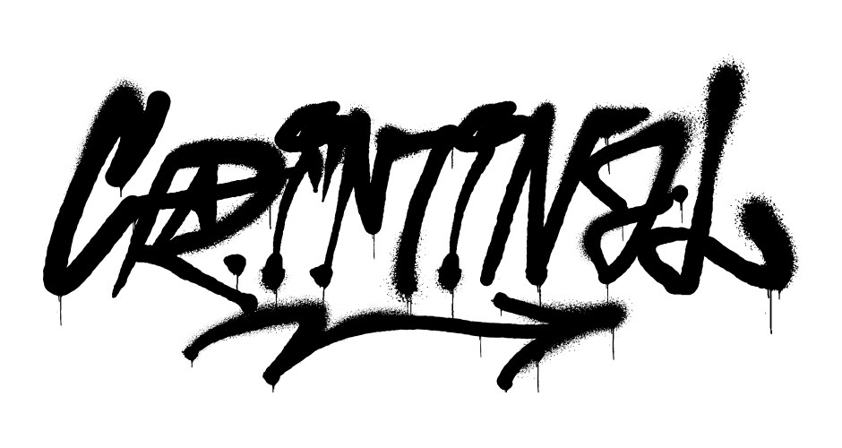 Graffiti lettering alphabet Royalty Free Vector Image