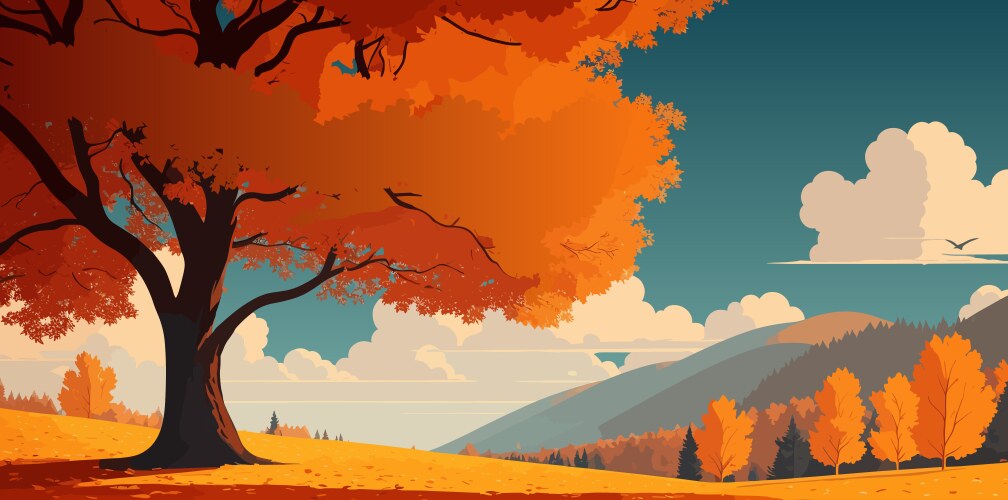 Fall Scenes Vector Images (over 10,000)